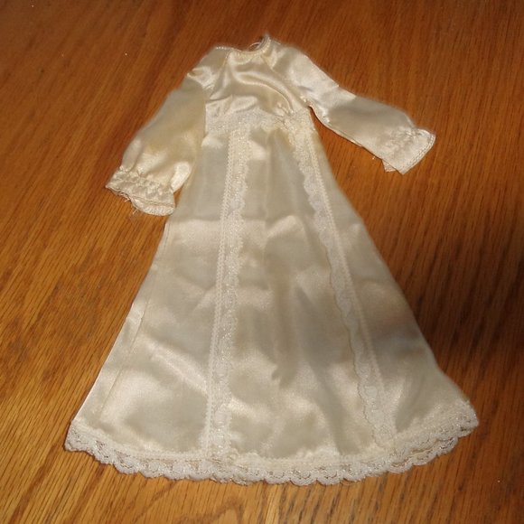 Barbie | Toys | Barbie Doll Sindy Clothes Shillman Satin Lace Wedding ...